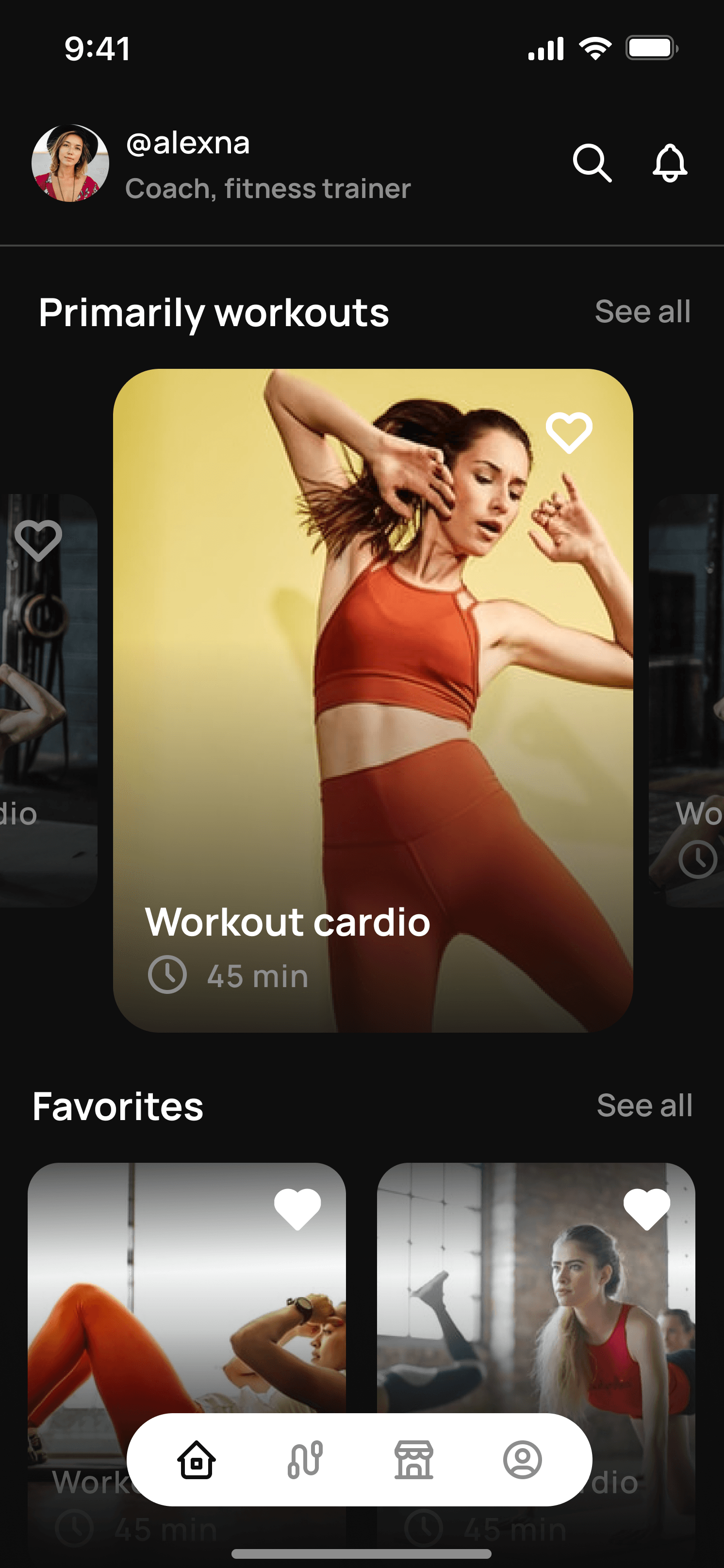 Our app helps fitness influencers reach their goals by providing users ...